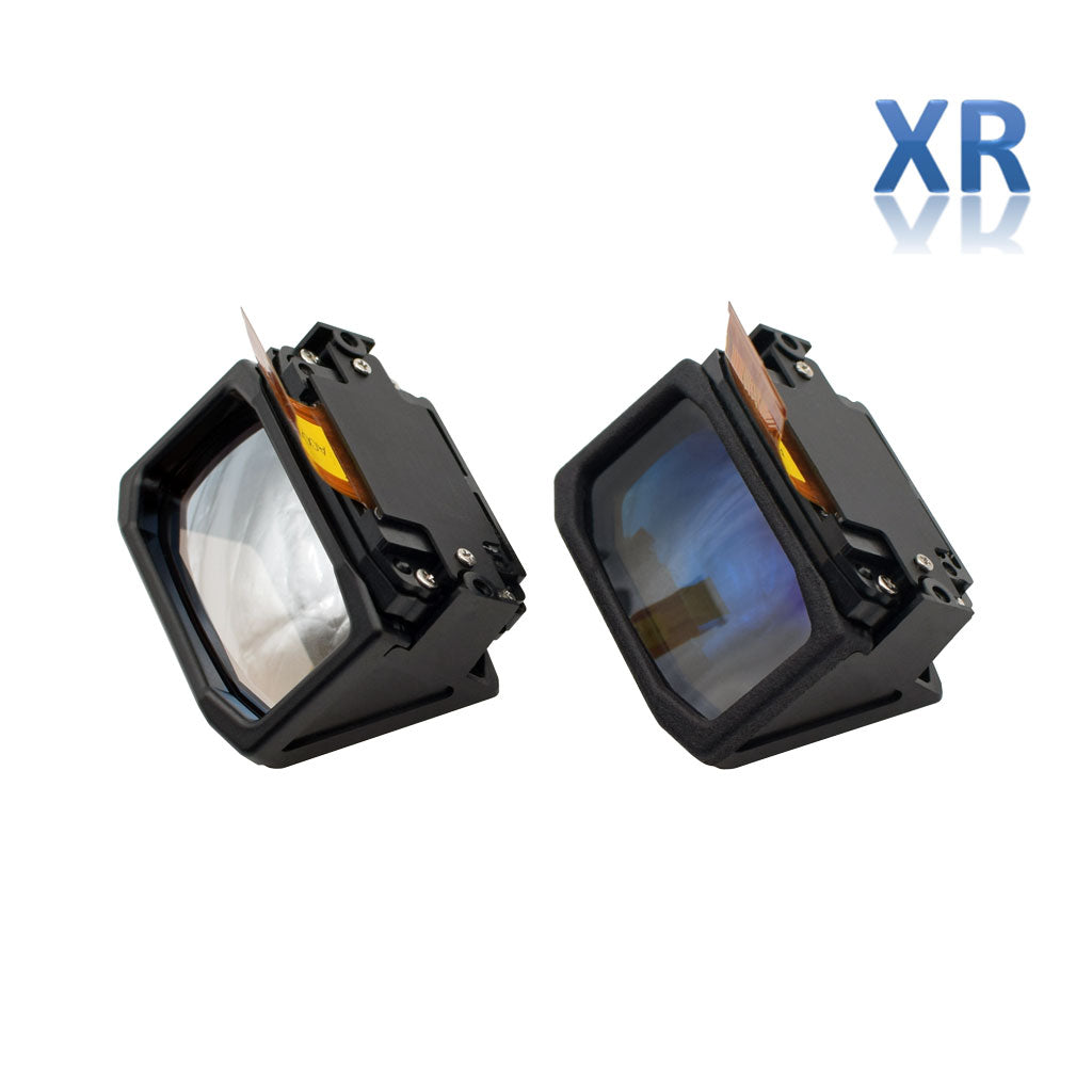Birdbath optical module with rotary extinction air guide technology go