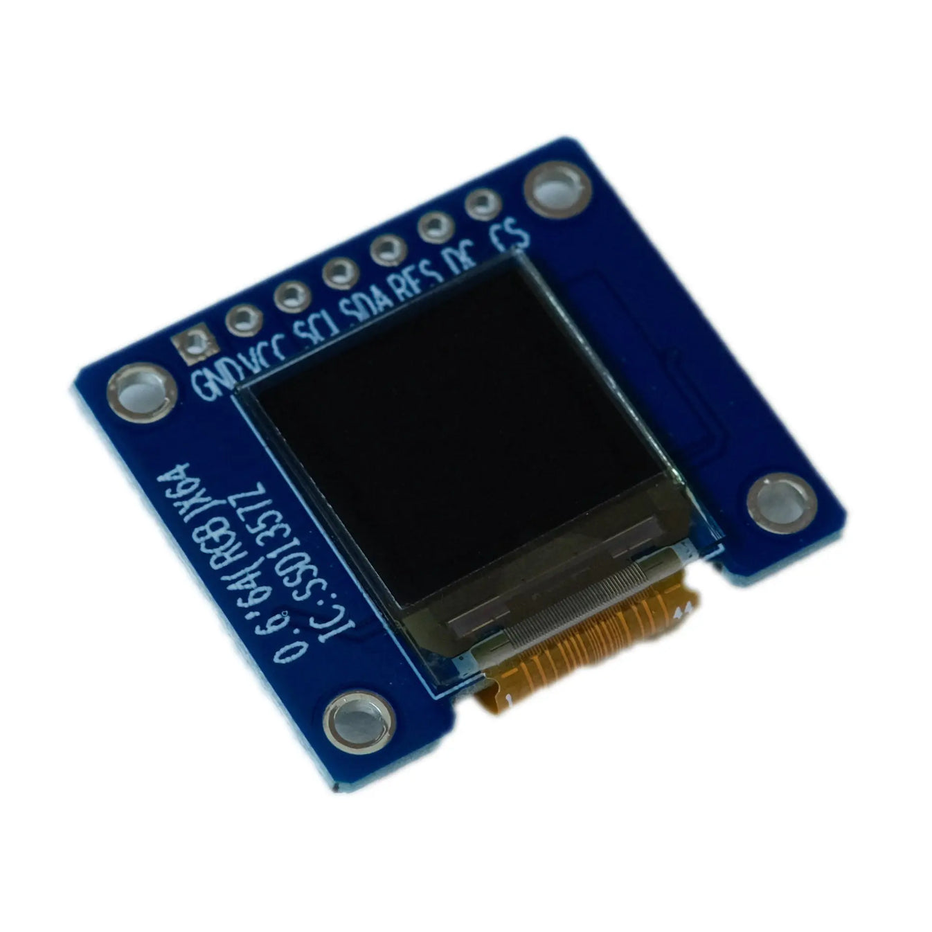 64x64 Square Graphic OLED 0.66 inch Display Module – DisplayModule