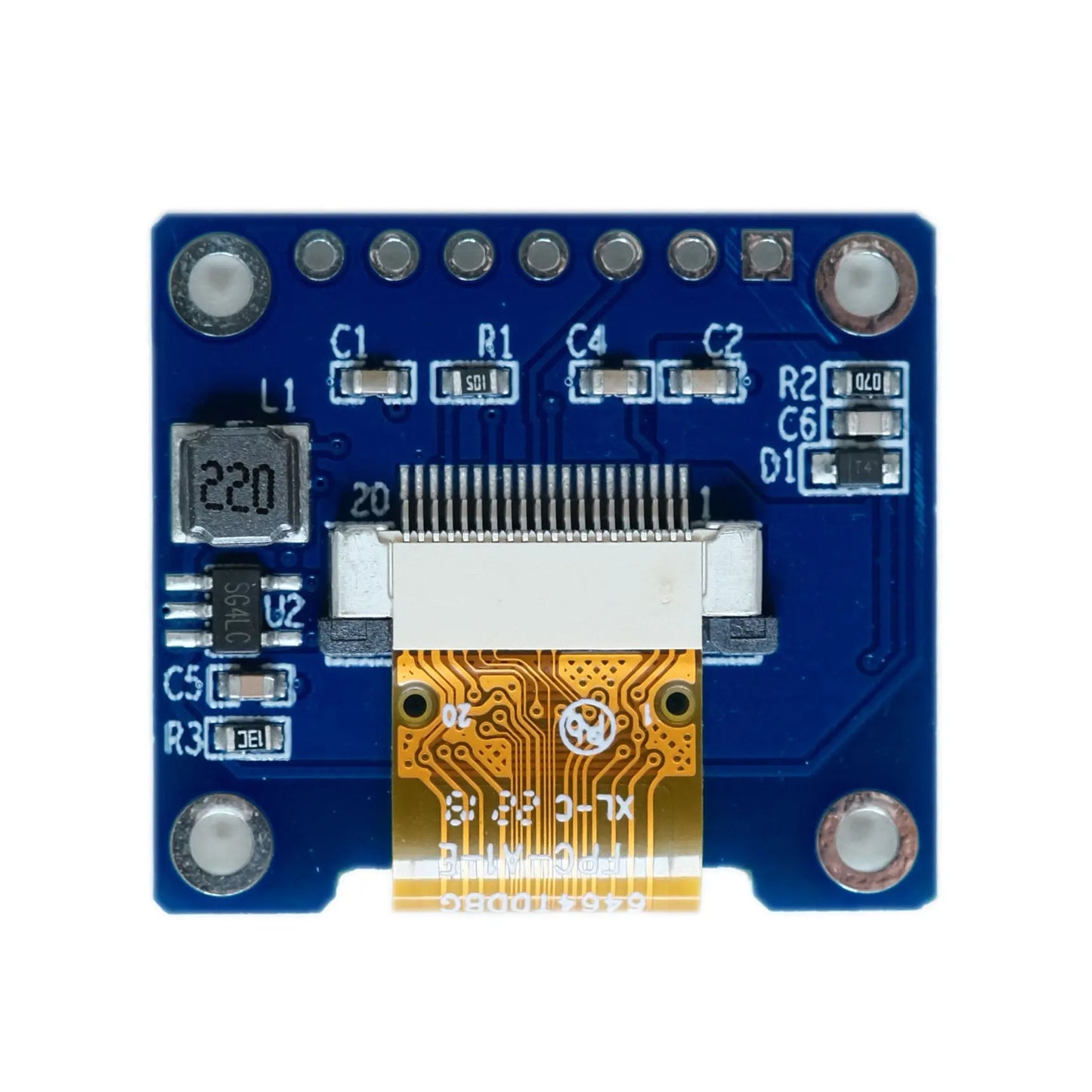 64x64 Square Graphic OLED 0.66 inch Display Module – DisplayModule