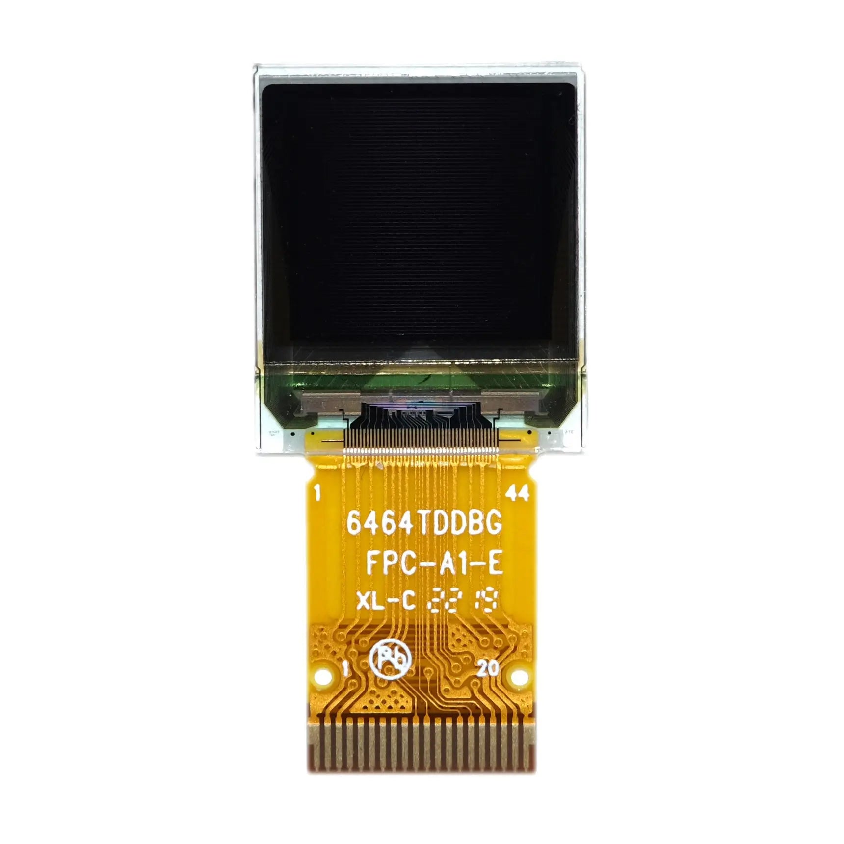 64x64 Square Graphic OLED 0.66 inch Display Module – DisplayModule
