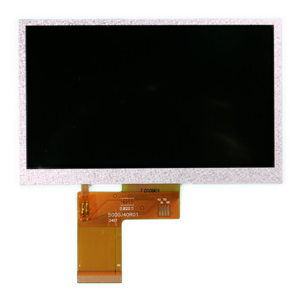 5.0” TFT LCD Display 480×272 – RGB Interface with ST7282 Driver | Indu
