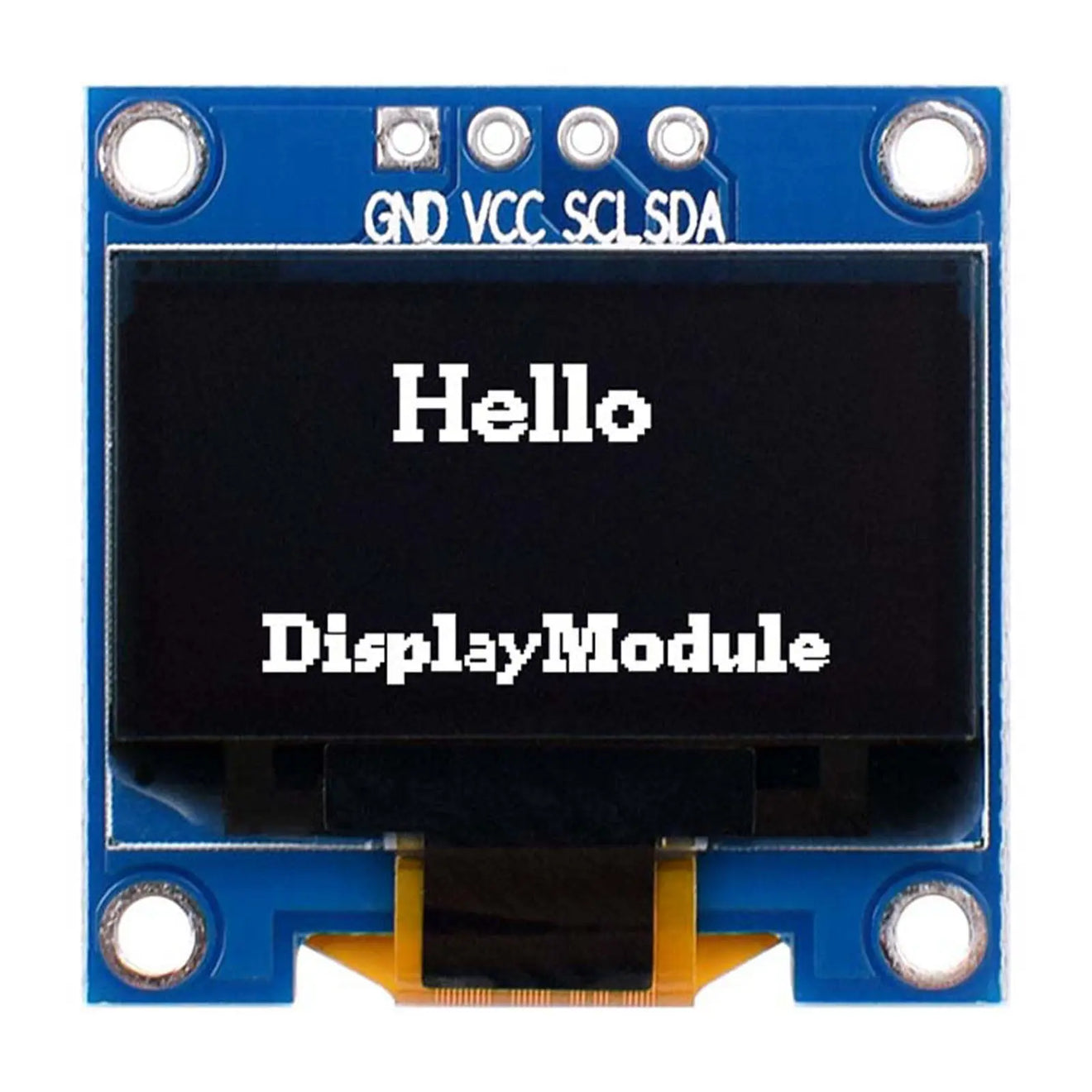 Arduino Monochrome OLED Display 0.96 inch I2C Module – DisplayModule